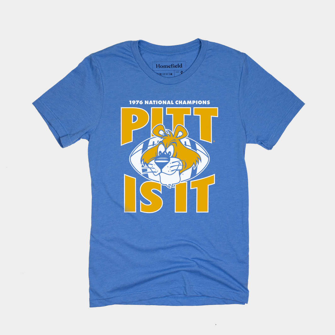 “Pitt Is It” 1976 National Champs Vintage Tee | Homefield