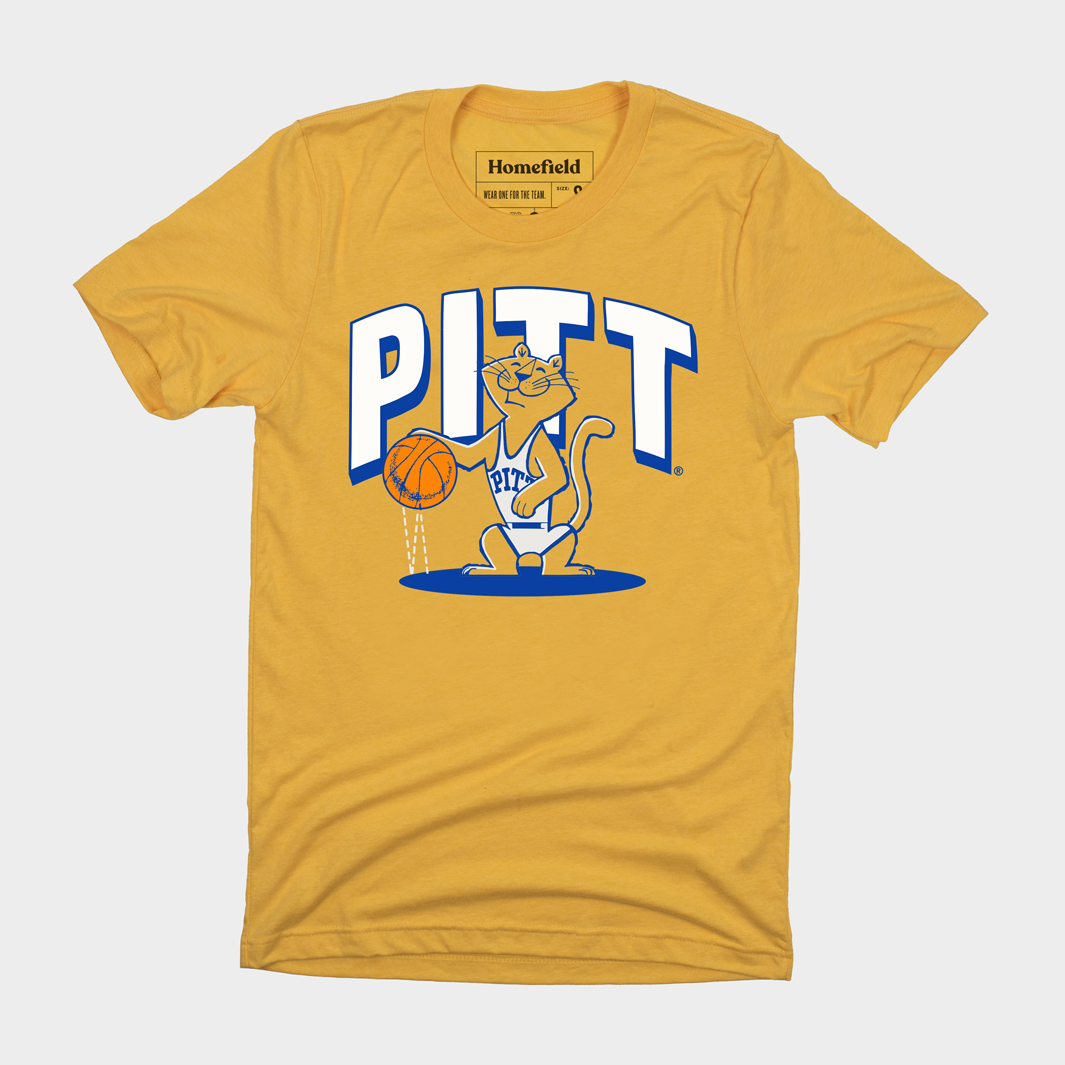 Vintage Pitt Panthers Basketball Tee | Homefield