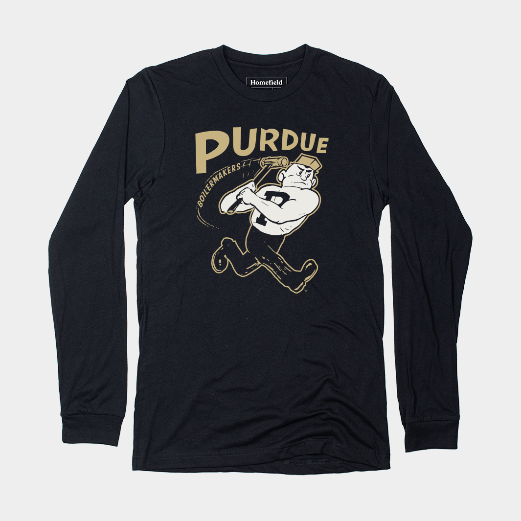 Vintage Swingin' Purdue Pete Long Sleeve | Homefield