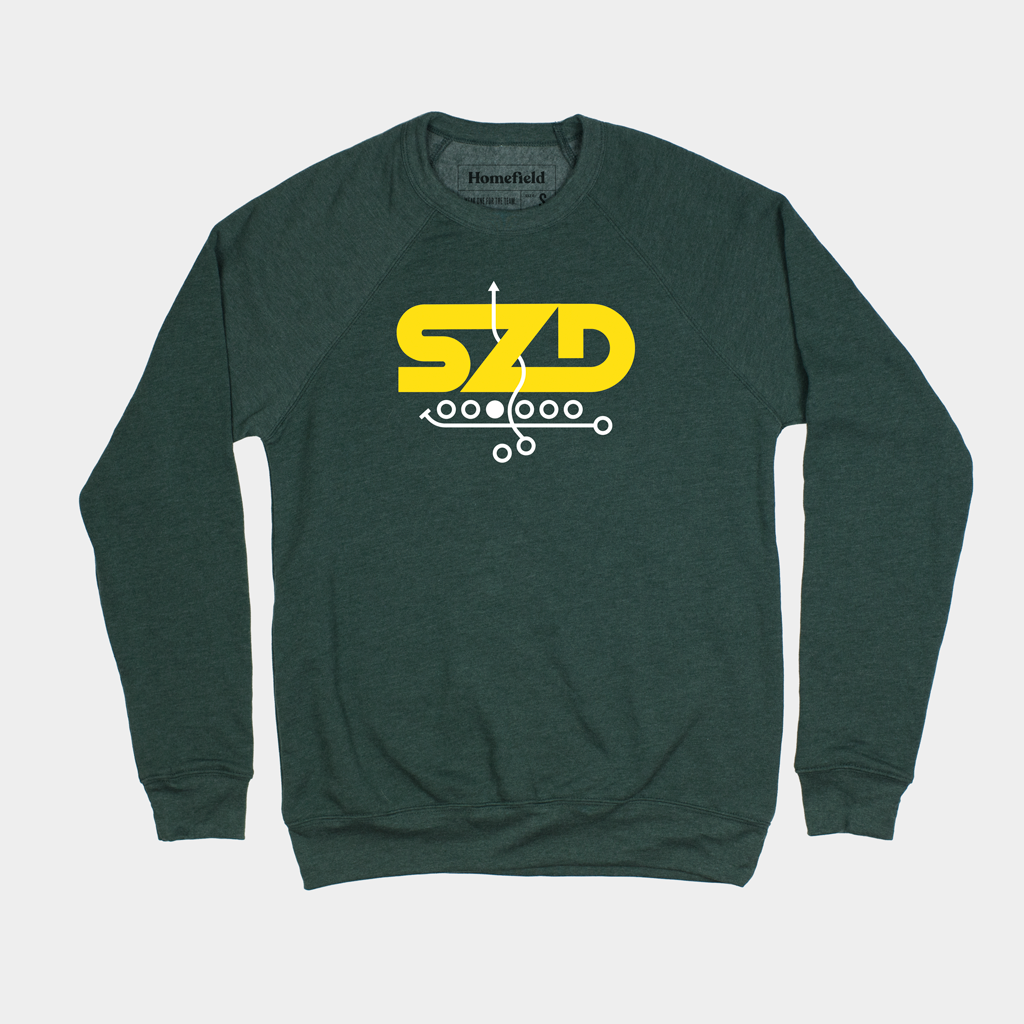 Split Zone Duo Logo Crewneck | Homefield