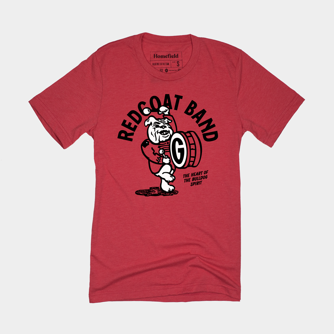 Georgia Redcoat Marching Band Retro T-Shirt | Homefield